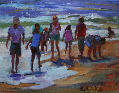 La plage et les autres peintres A-B 1/2 – Masmoulin, artiste passionné ...